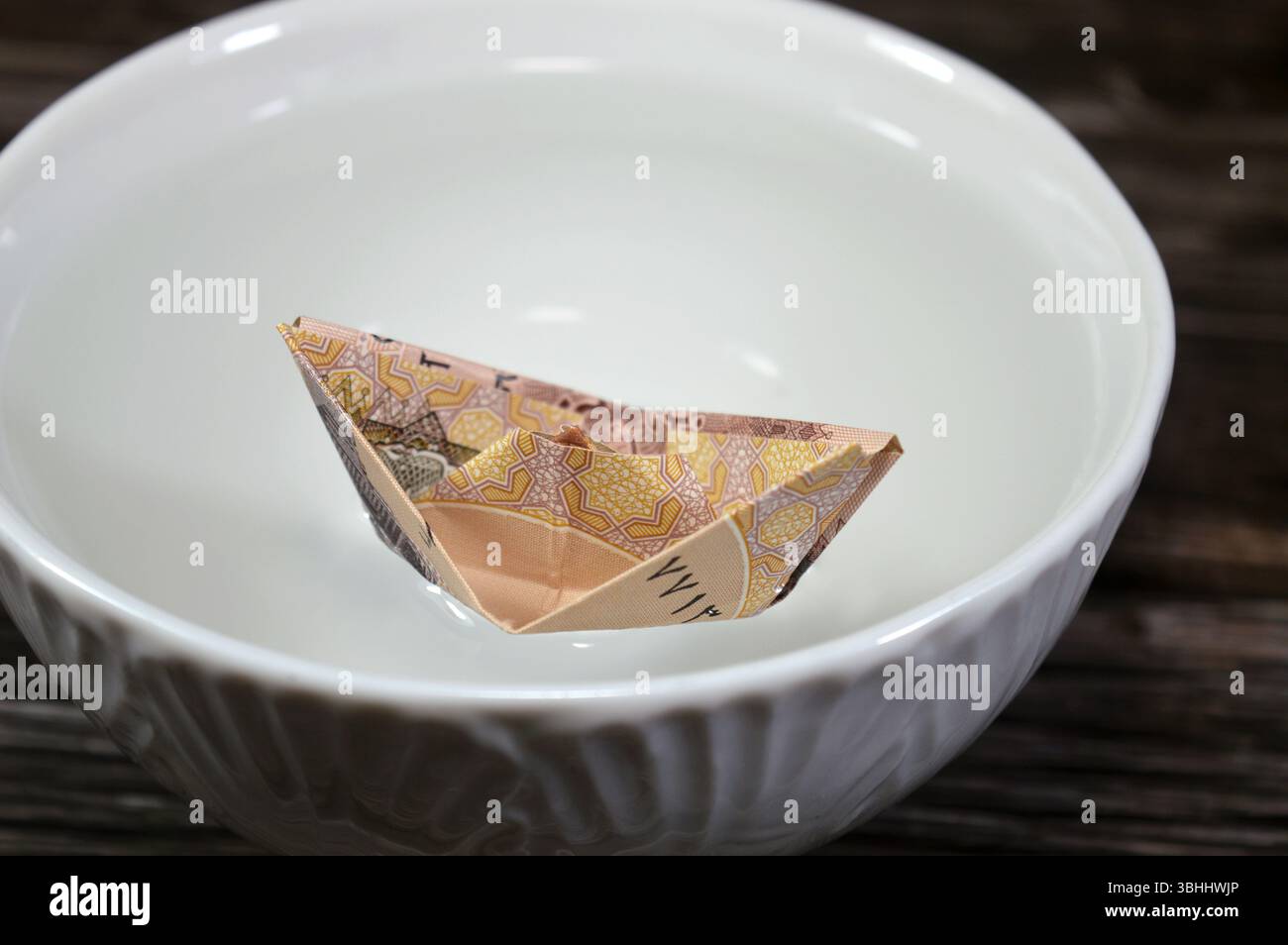 Floating Egyptian 1 EGP LE One Egypt pound currency at the shape of a ...