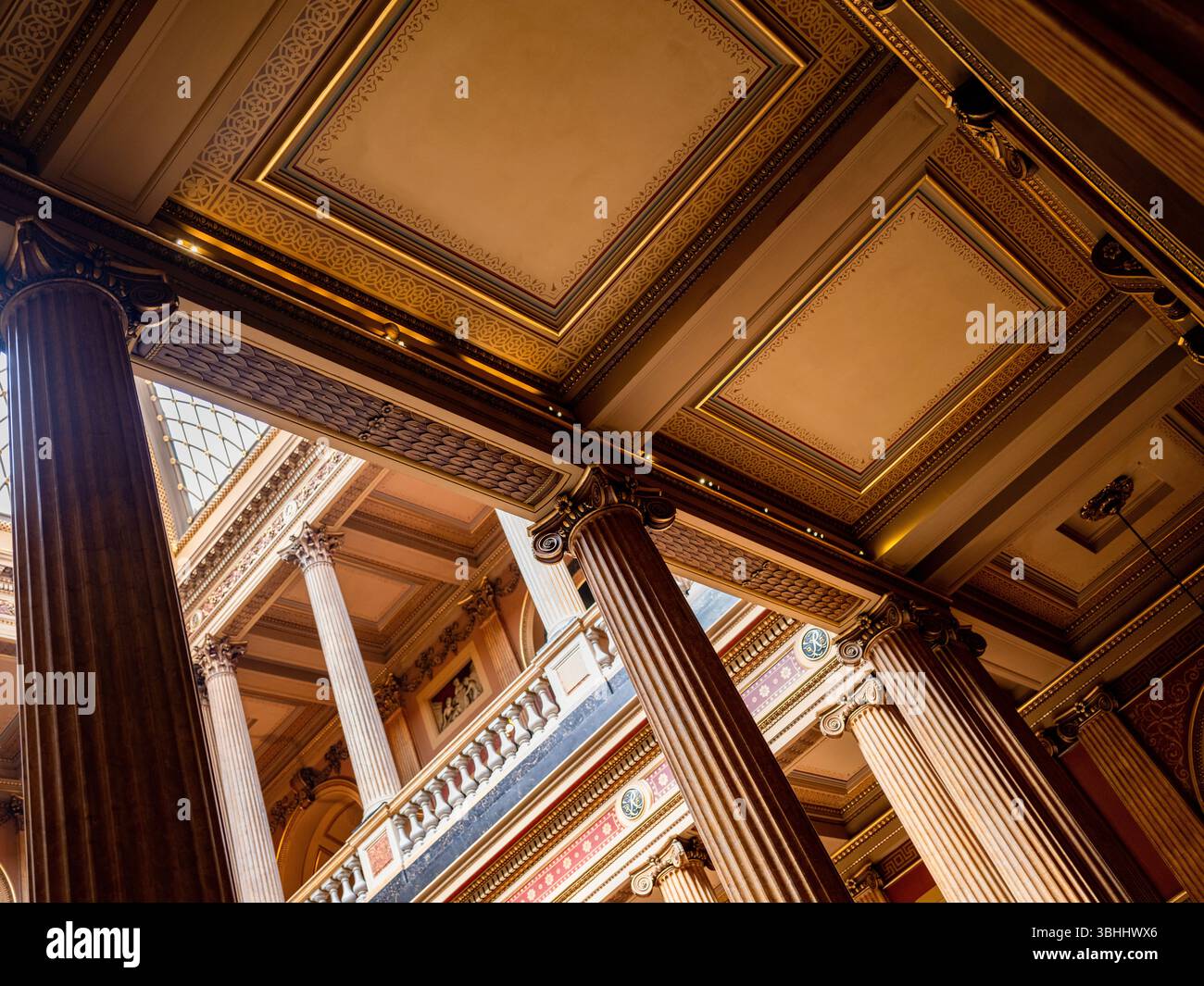 Interior of the Reform Club, Pall Mall, London Stock Photo - Alamy