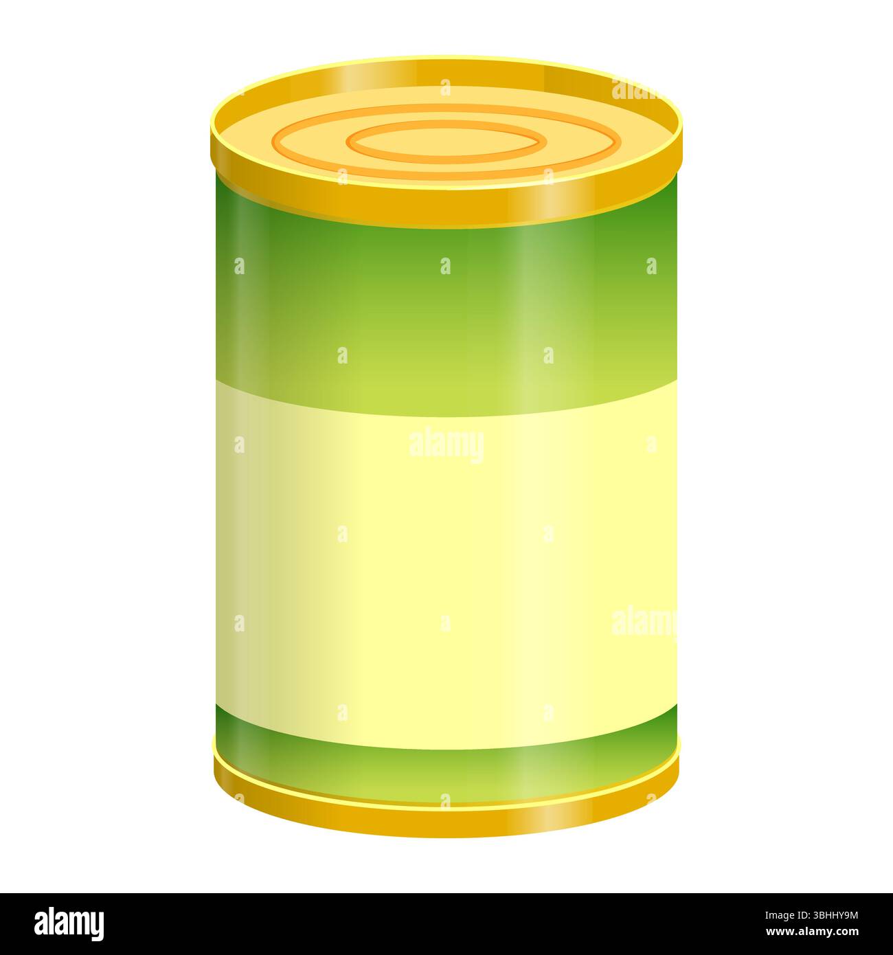 White aluminum can mockup Stock Vector Images - Alamy