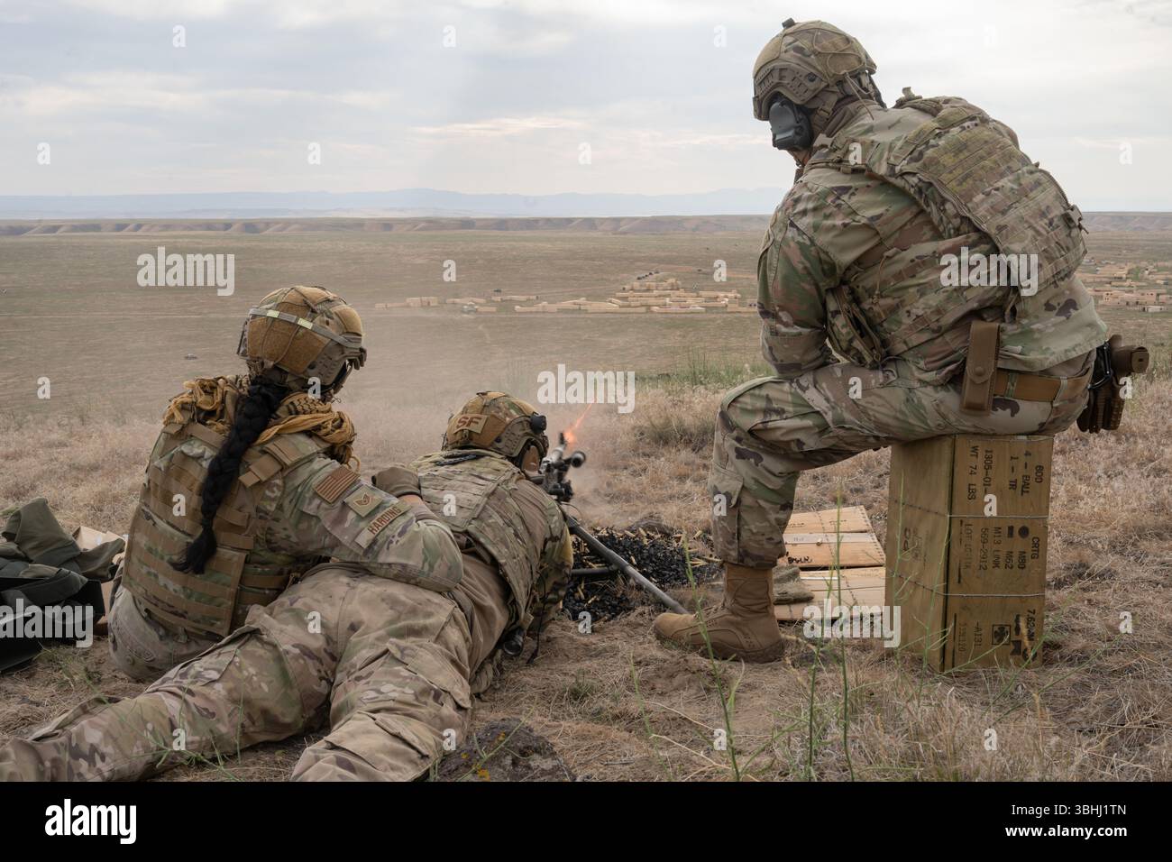 Airman assigned to the 124th Security Forces Squadron, Idaho Air ...