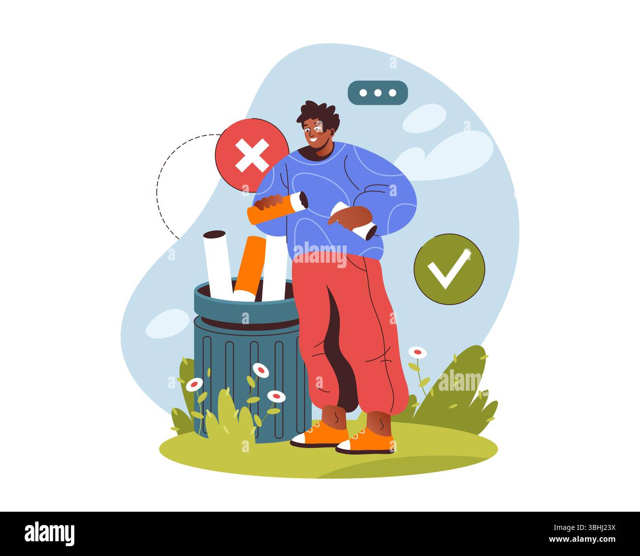 Tobacco filters Stock Vector Images - Alamy