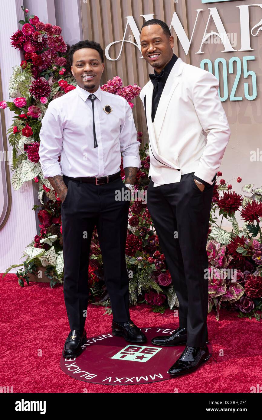 Los Angeles, USA. 09th June, 2025. Bow Wow and Terrence J attend the ...