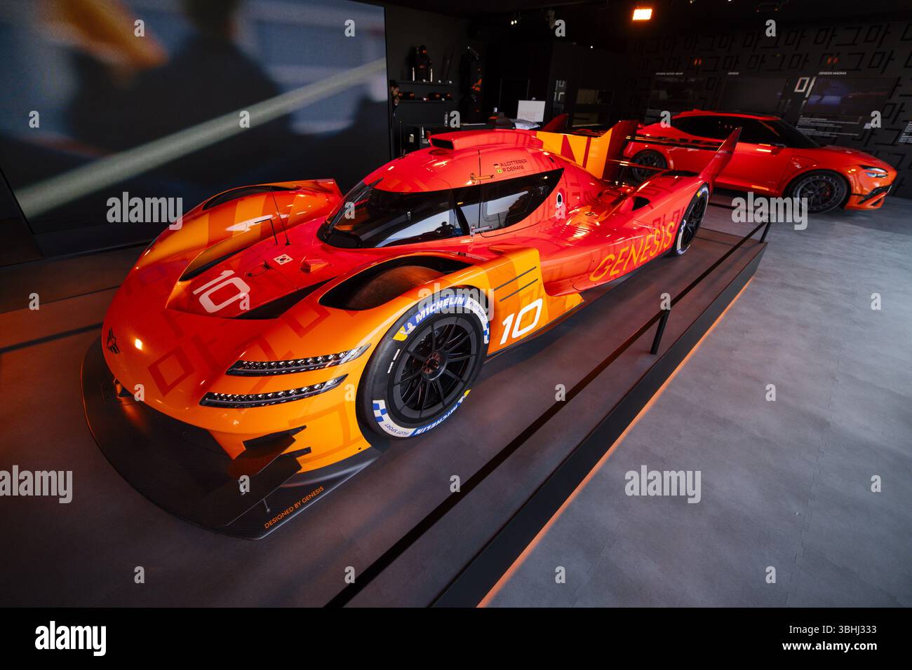 Genesis Magma Racing, GMR-001 Hypercar during the 24 Hours of Le Mans ...