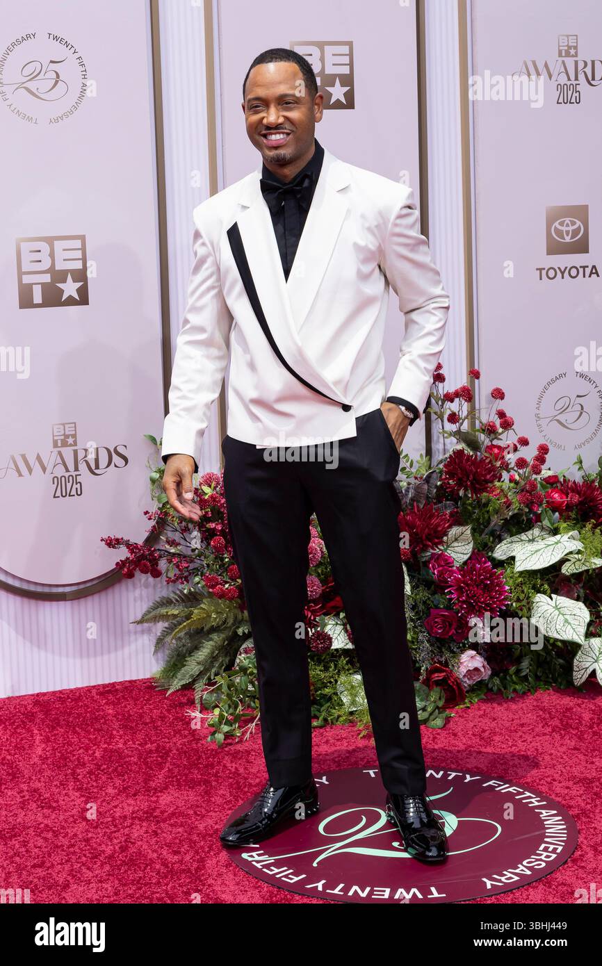 Los Angeles, USA. 09th June, 2025. Terrence J attends the arrivals of ...