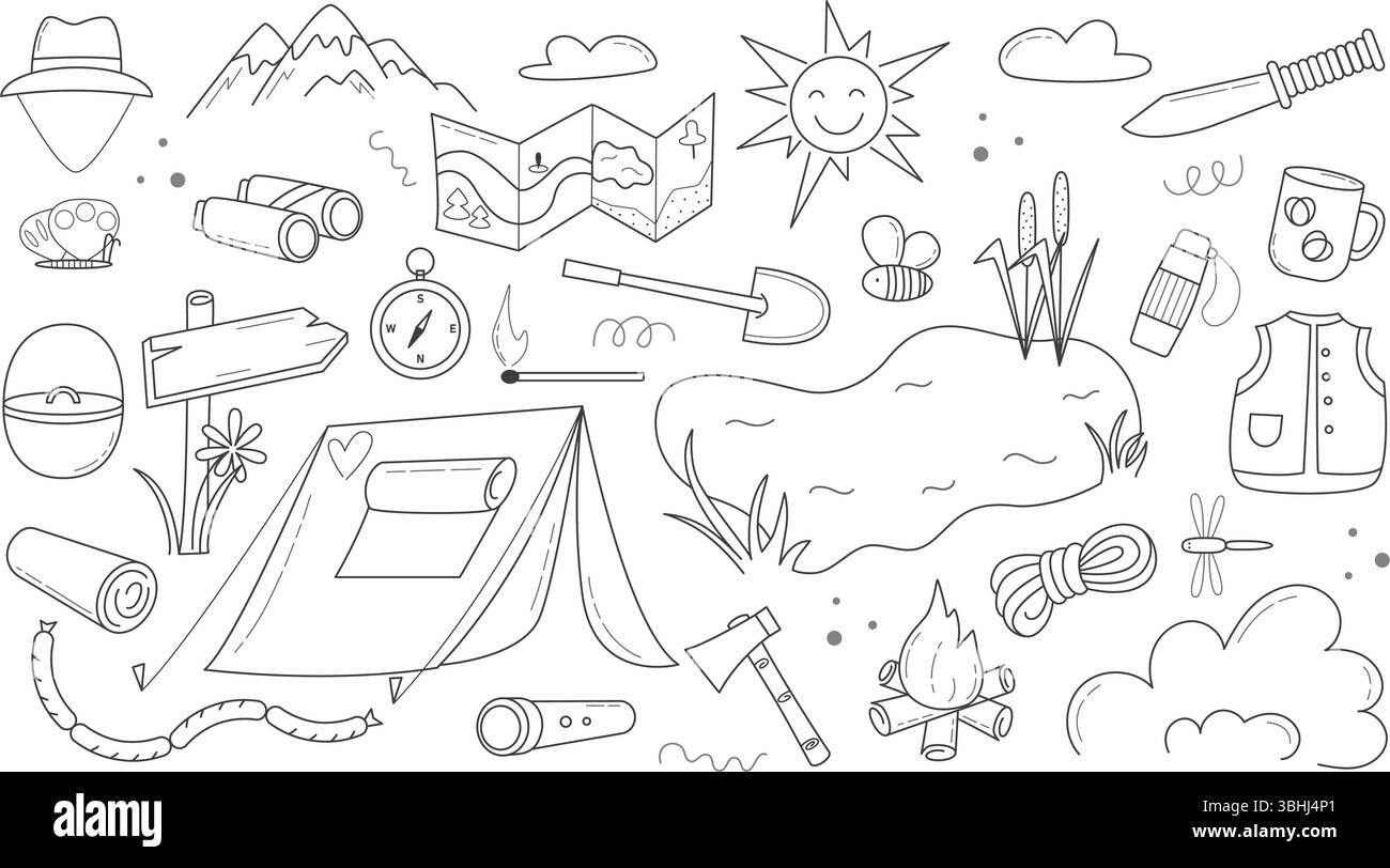 Hiking hand compass icon Cut Out Stock Images & Pictures - Alamy