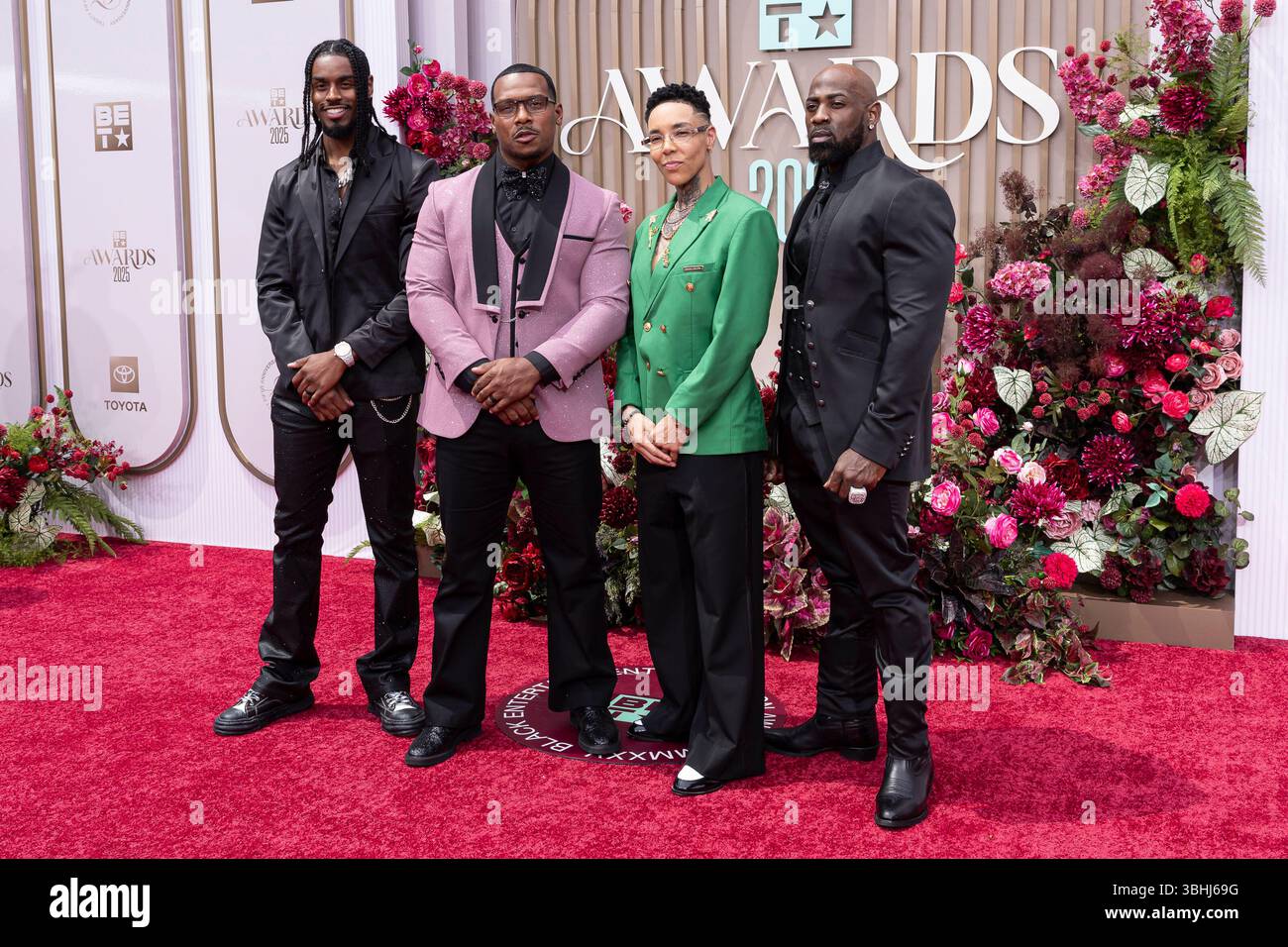 Los Angeles, USA. 09th June, 2025. Nathan “Quincy” Jones, Michael “Bolo ...