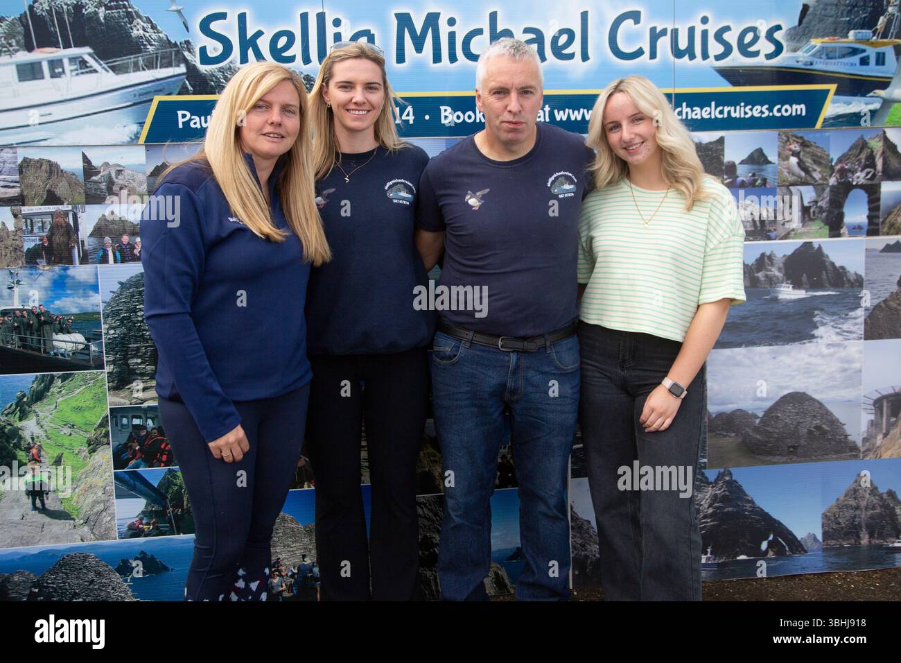 Skellig Michael Cruises Family Business Portmagee, County Kerry Stock Photo - Alamy