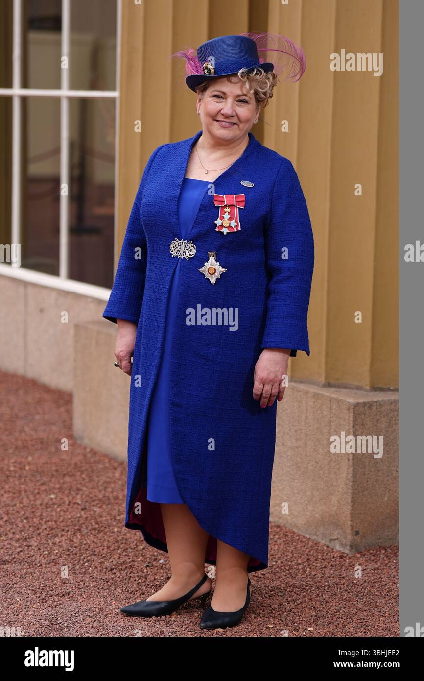 The Right Honourable Dame Emily Thornberry after being made Dame ...