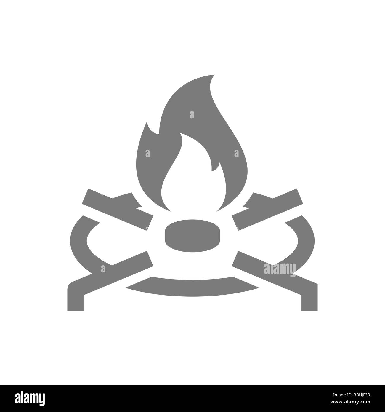 Gas stove icon black Stock Vector Images - Alamy