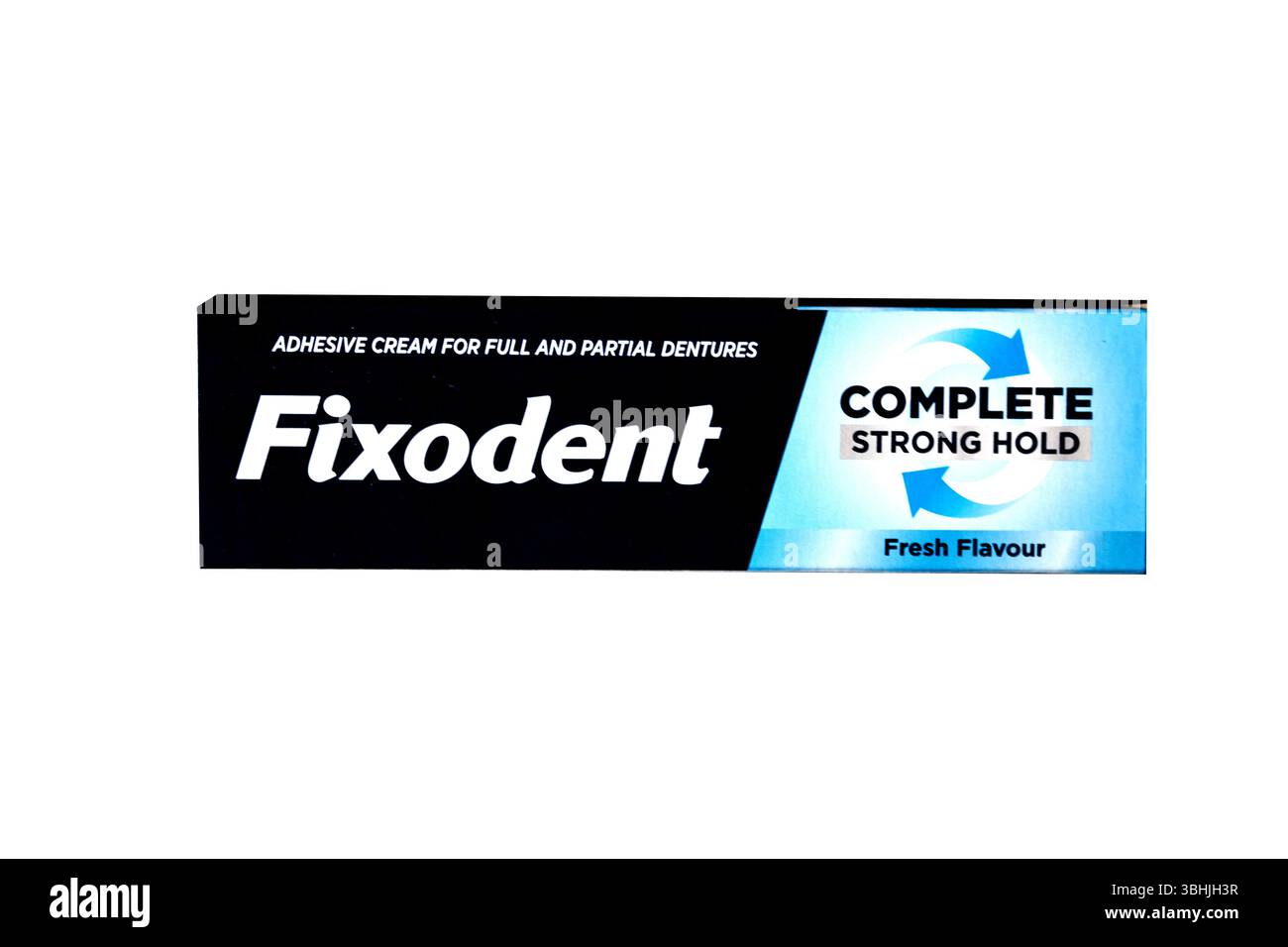London UK, June 10 2025, Fixodent Denture Or False Teeth Adhesive Stock ...