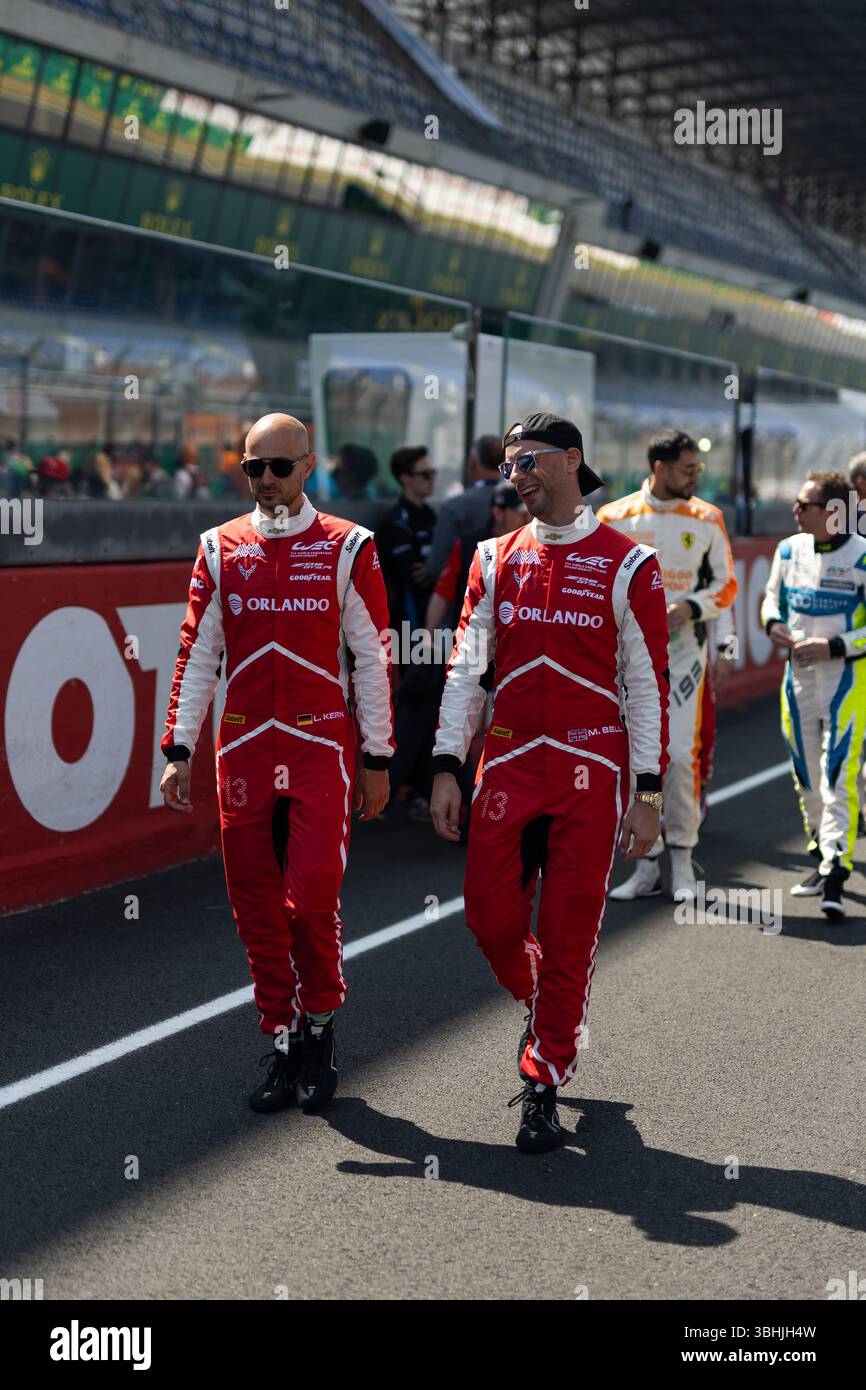 KERN Lars (ger), AWA Racing, Corvette Z06 LMGT3.R, #13, LMGT3, portrait ...