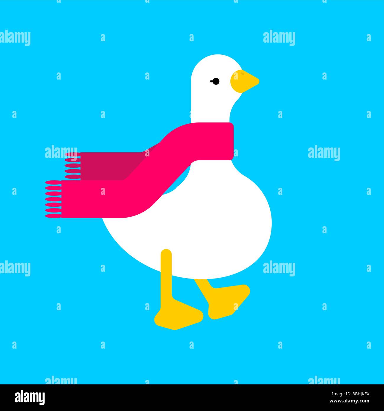 Long neck goose Stock Vector Images - Alamy