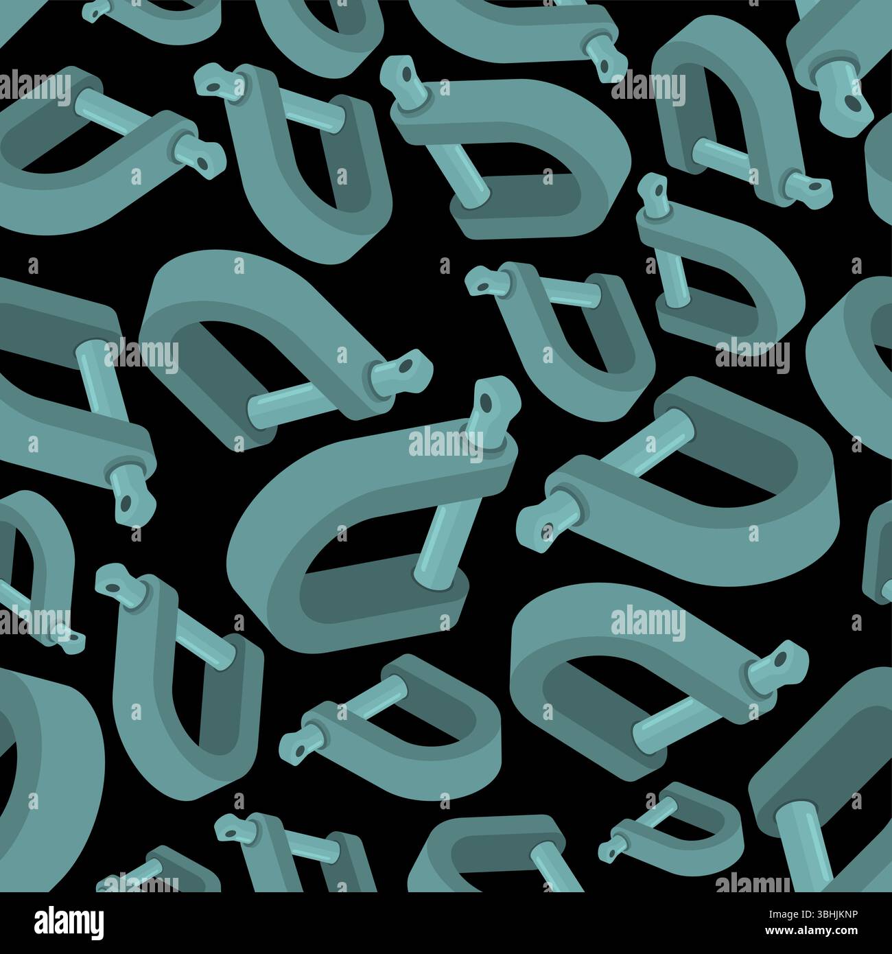 Shackle bolt Stock Vector Images - Alamy