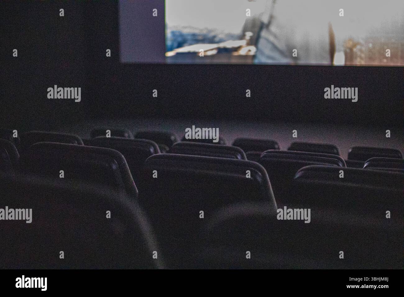 Empty movie theater during hi-res stock photography and images - Alamy