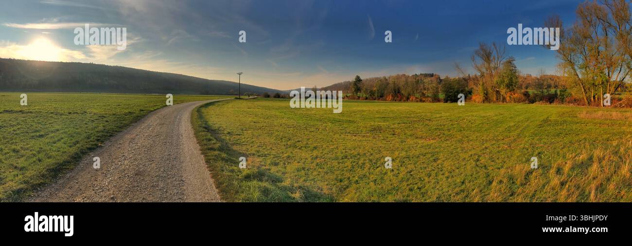 Rural landscape captures road hi-res stock photography and images - Alamy