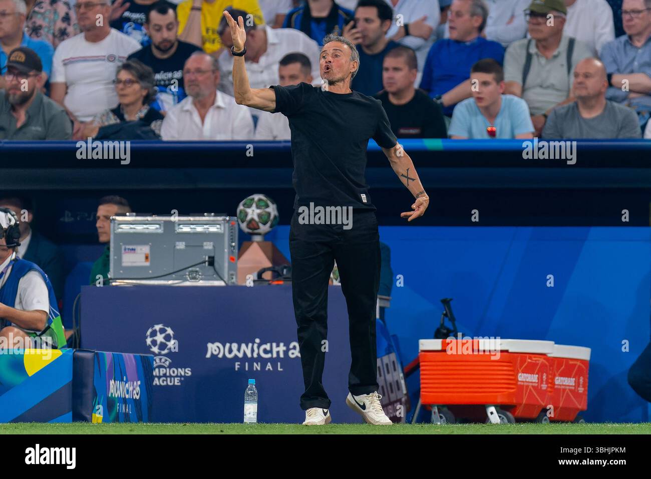 Munich, Germany. 31st May, 2025. MUNICH, GERMANY - MAY 31: head coach ...