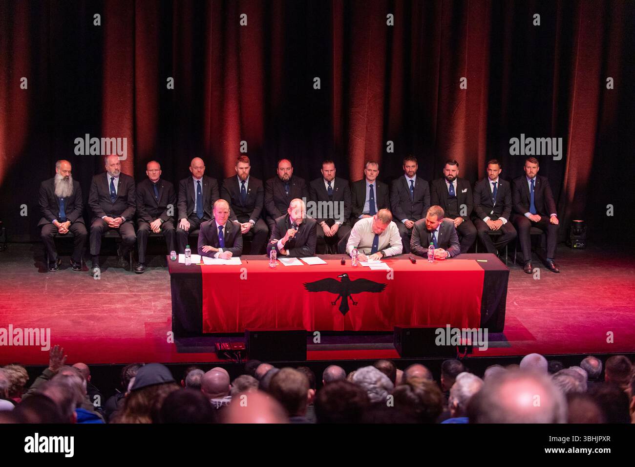 Up Helly Aa Mass Meeting at Mareel, Lerwick – community gathers ahead ...