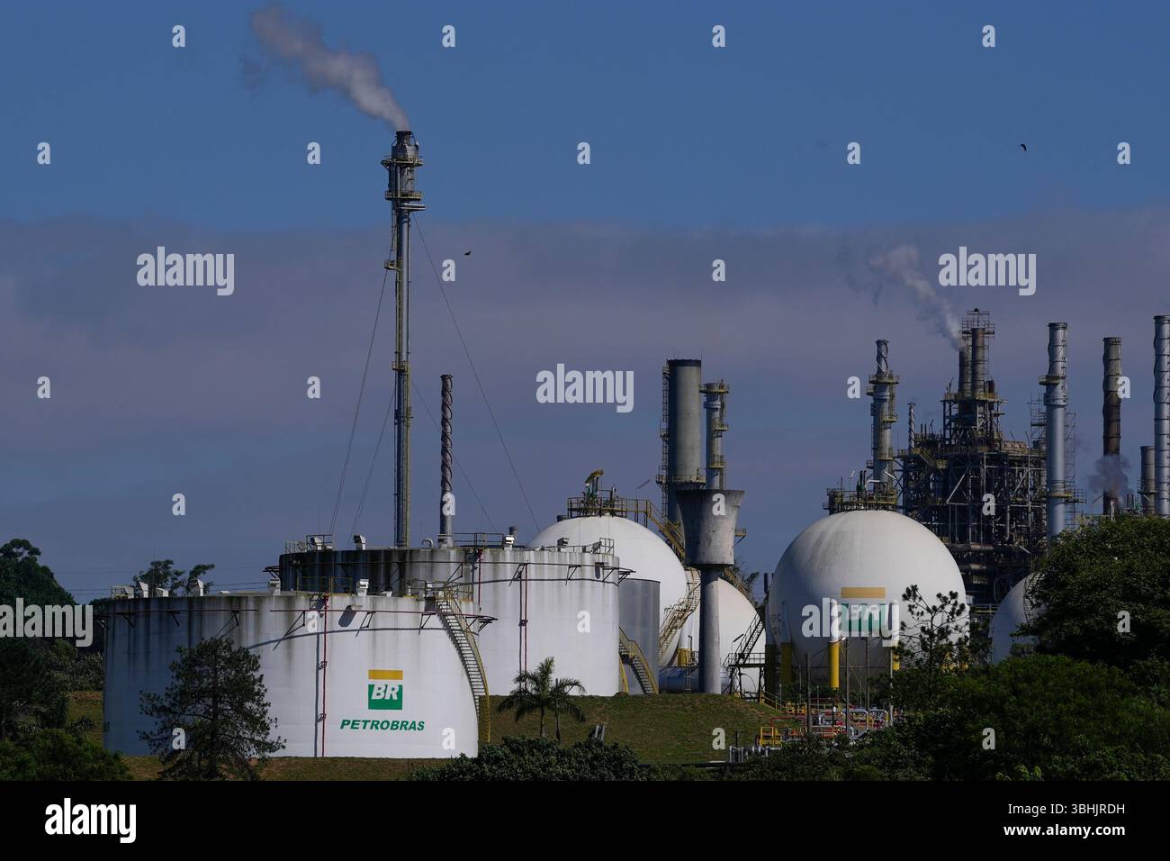 FILE - Capuava oil refinery owned by Petrobras sits in Maui, on the ...