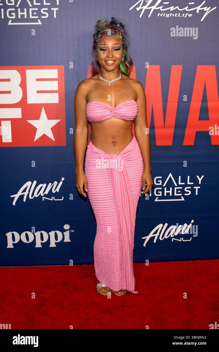 Photo by: gotpap/STAR MAX/IPx 2025 6/9/25 Dominique Danielle at an after-party for The BET ...