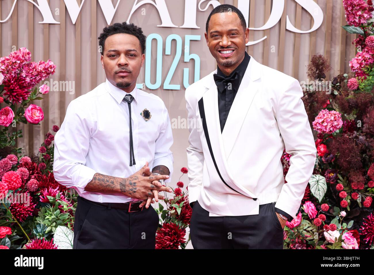 LOS ANGELES, CALIFORNIA, USA - JUNE 09: Bow Wow and Terrence J arrive ...