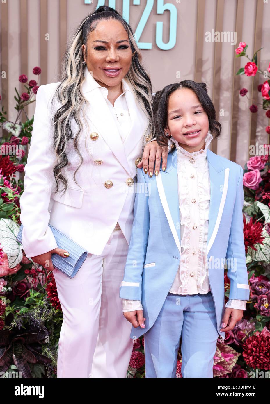 LOS ANGELES, CALIFORNIA, USA - JUNE 09: Tiny Harris and daughter ...