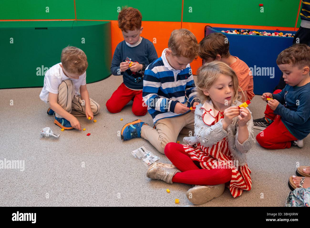 London, UK, 10th June 2025, Play Pavilion, a dynamic public art ...