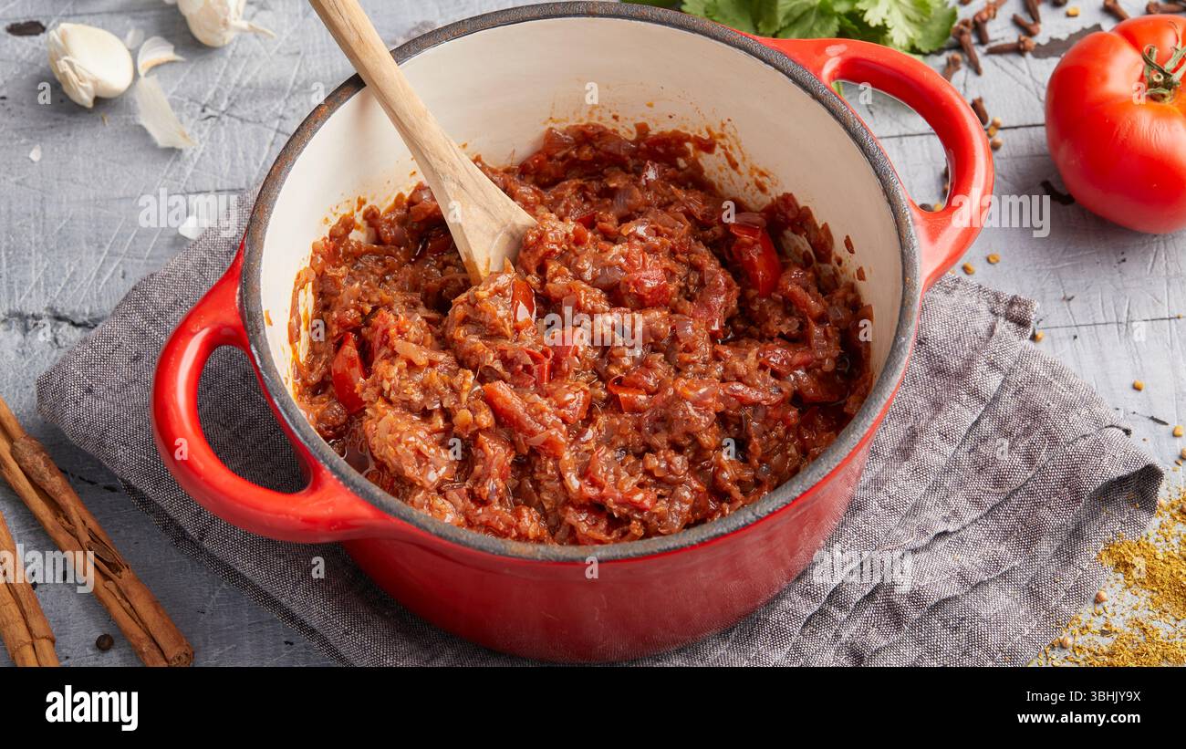 Indian tomato spice paste, A rich and aromatic Indian tomato spice ...