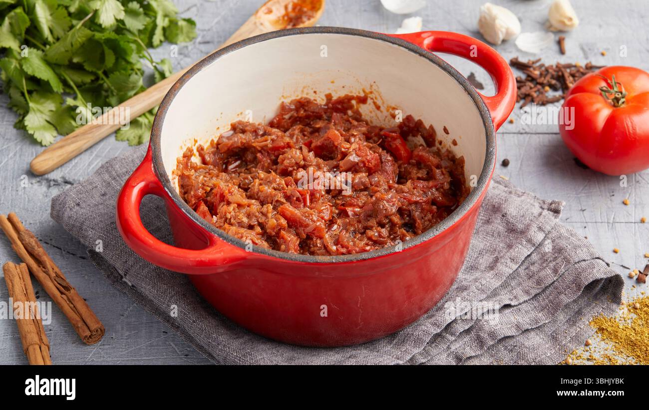 Indian tomato spice paste, A rich and aromatic Indian tomato spice ...