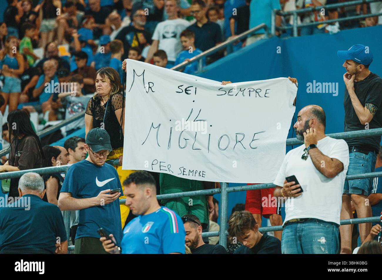 Italian player Sandro Tonali during the Italy-Moldova match Stock Photo ...