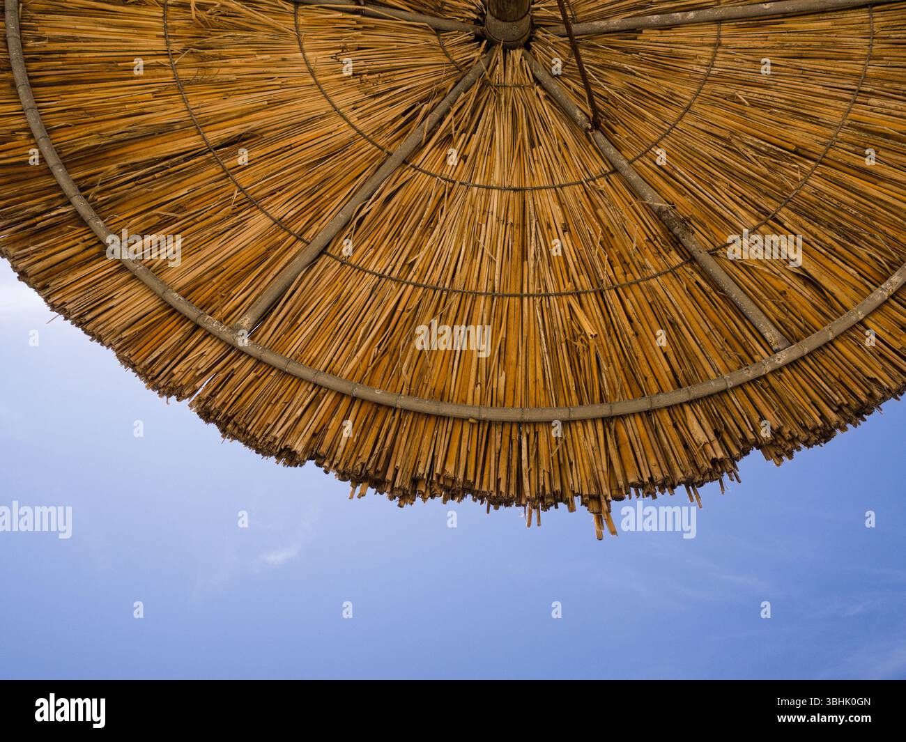 Parasol on beach in slight hi-res stock photography and images - Alamy