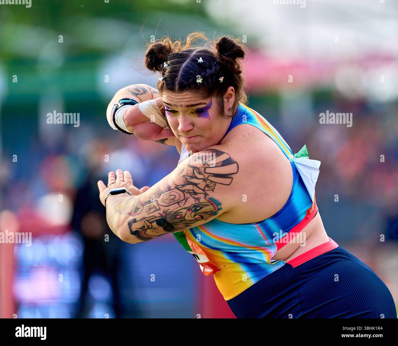 HENGELO , NETHERLANDS - JUNE 9: Chase Jackson (USA) competing in the ...