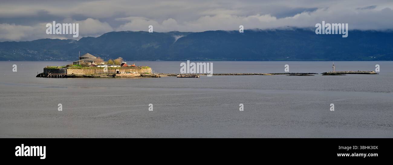 Munkholmen island at Trondheim, Western Norway Stock Photo - Alamy