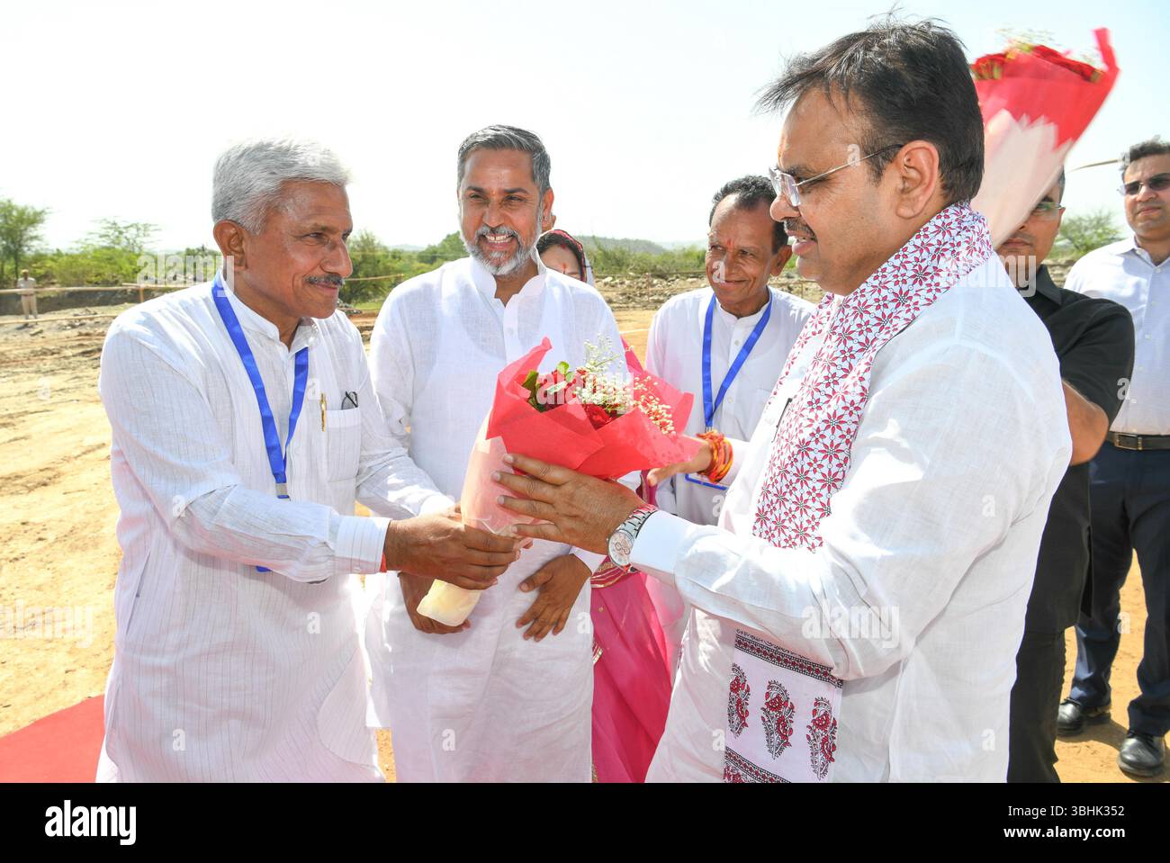 Beawar, India, June 9, 2025: Rajasthan Chief Minister Bhajanlal Sharma ...