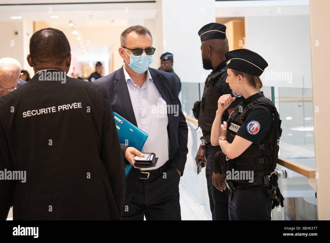 Sixteen activists from a far-right group are on trial before the Paris ...