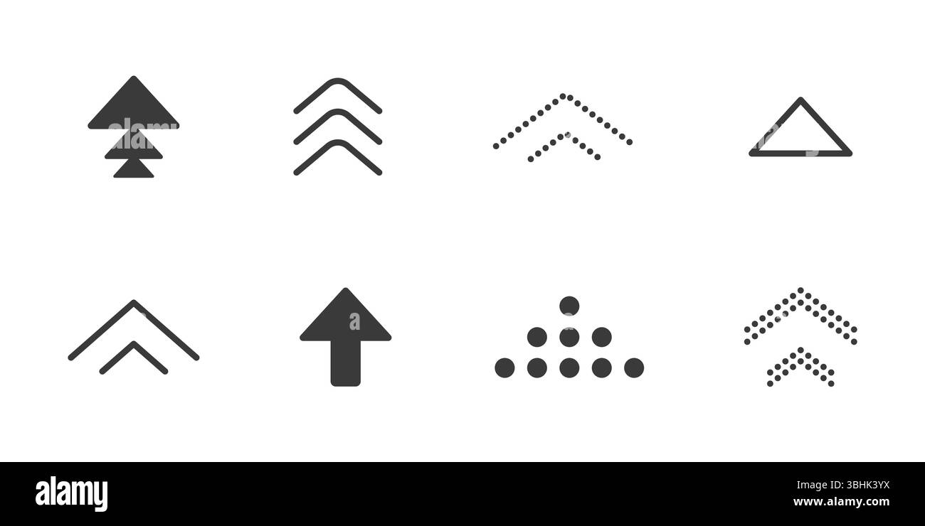 Swipe up icon arrow button, ui scroll symbol. Swipe slide simple ...