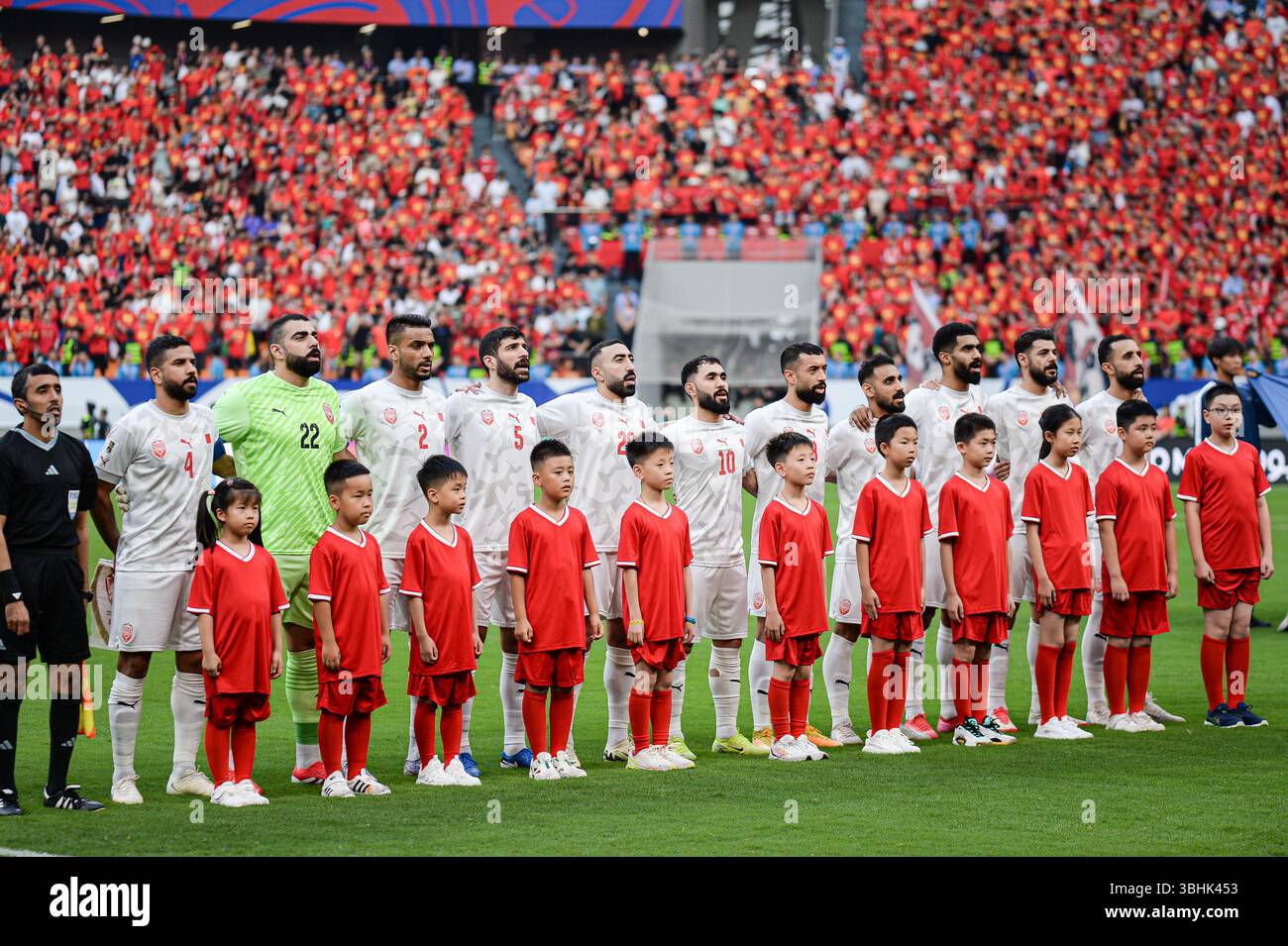 Chongqing, China. 10 June, 2025. Team Bahrain during the 2026 FIFA ...