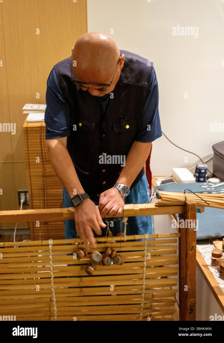 Edo Shitamachi traditional crafts museum in Asakusa Tokyo Japan Stock ...