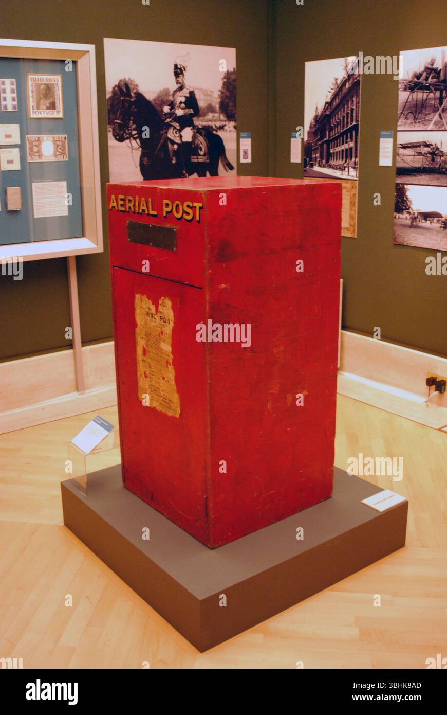 Vintage mail, philately: post box, letter box, postbox, letterbox used ...