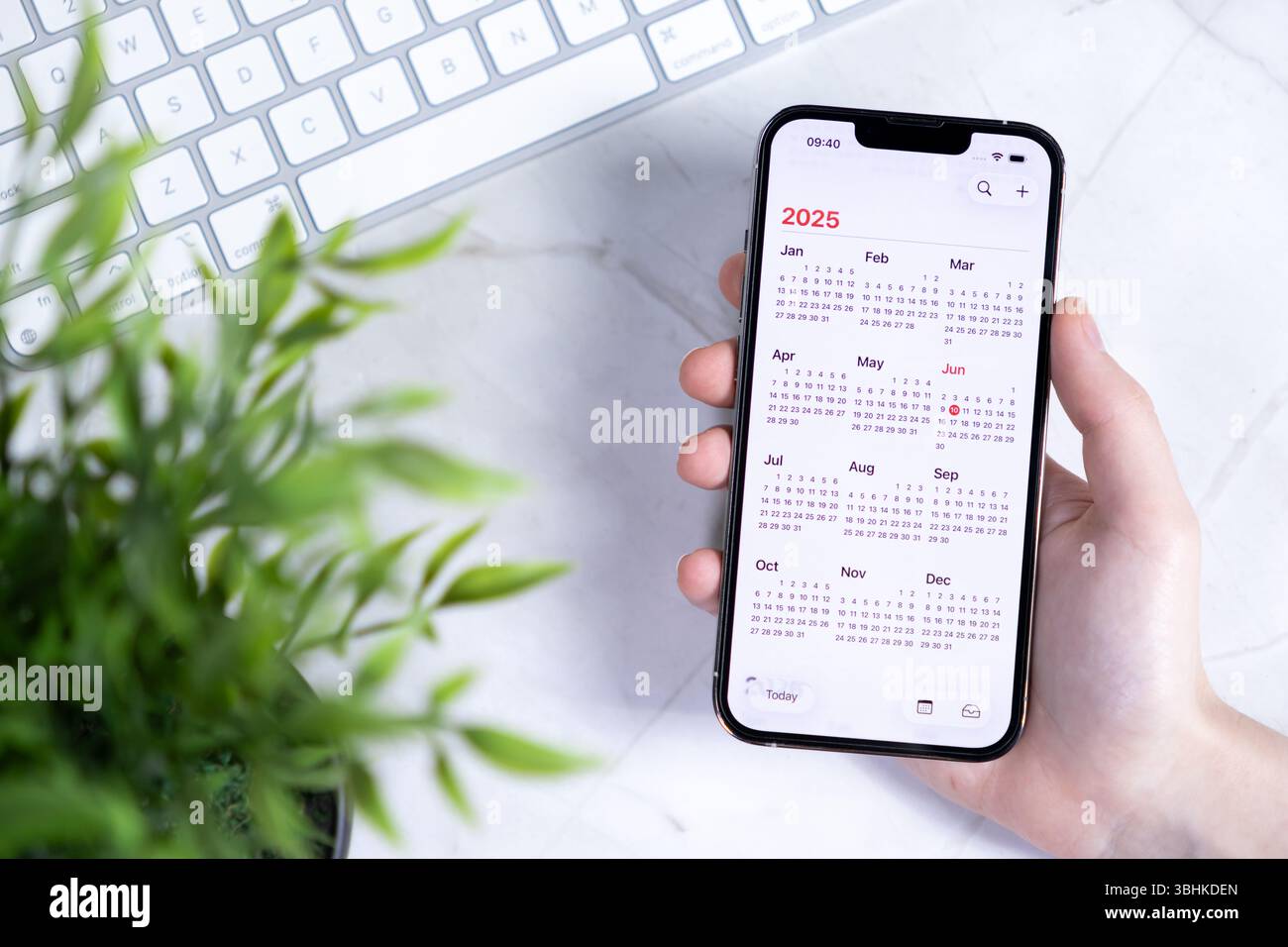 Poznan, Poland - June 10, 2025: Hand holding a smartphone showcasing a ...