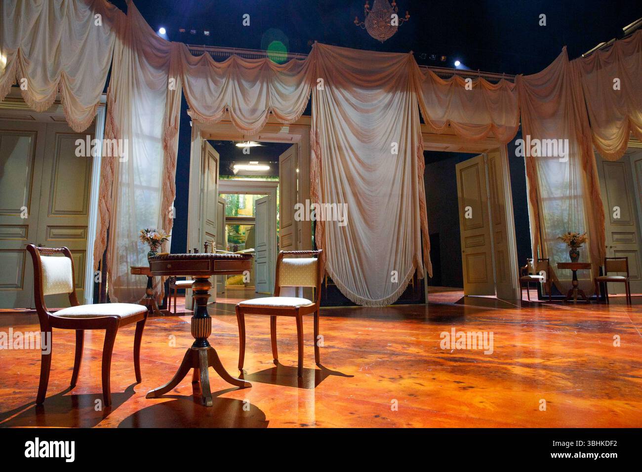 stage design for FORTUNE'S FOOL by Turgenev at the Old Vic Theatre ...