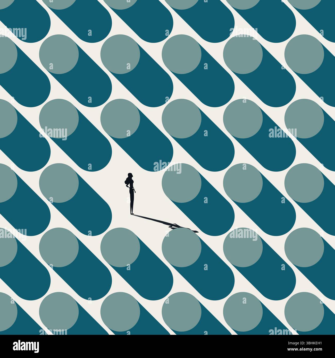 Lost in maze, business vector concept. Symbol of confusion, puzzle ...
