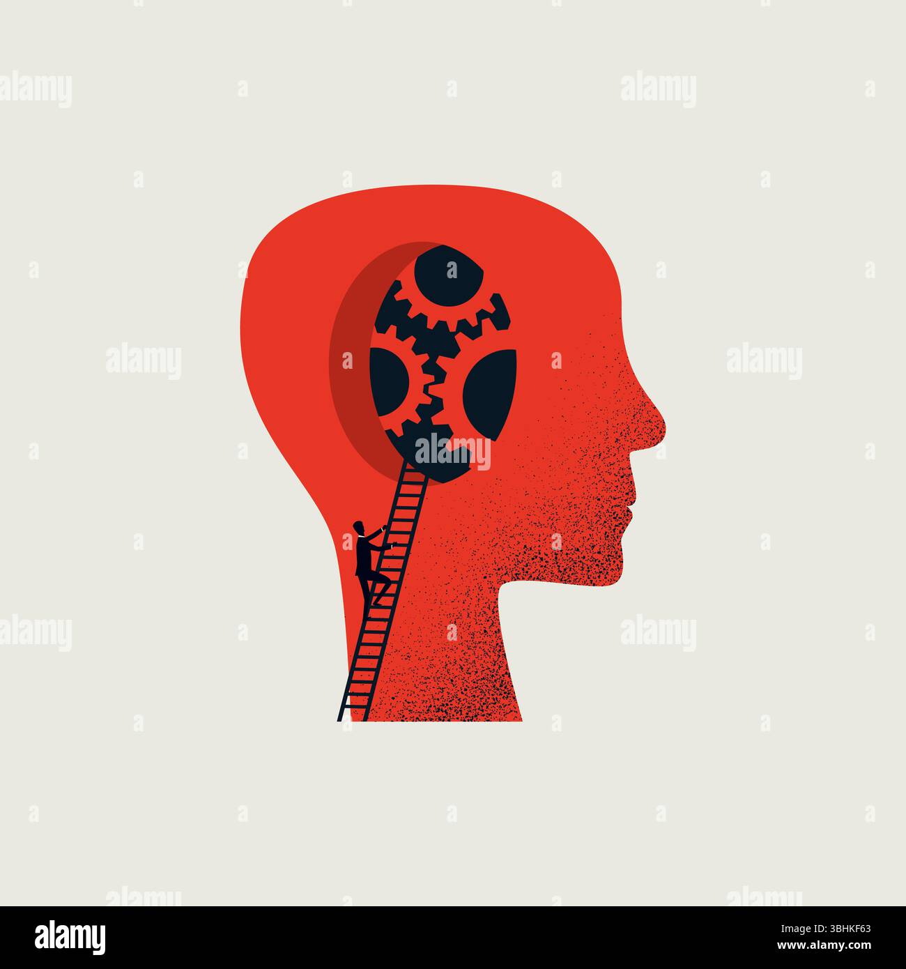 Business and artificial intelligence vector concept. Symbol of AI ...