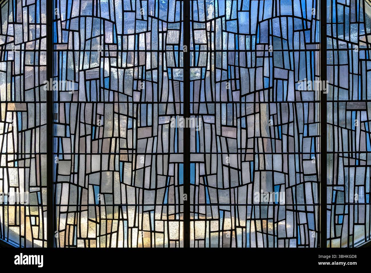 The new stained glass windows in the Church of St. Joan of Arc in Rouen ...