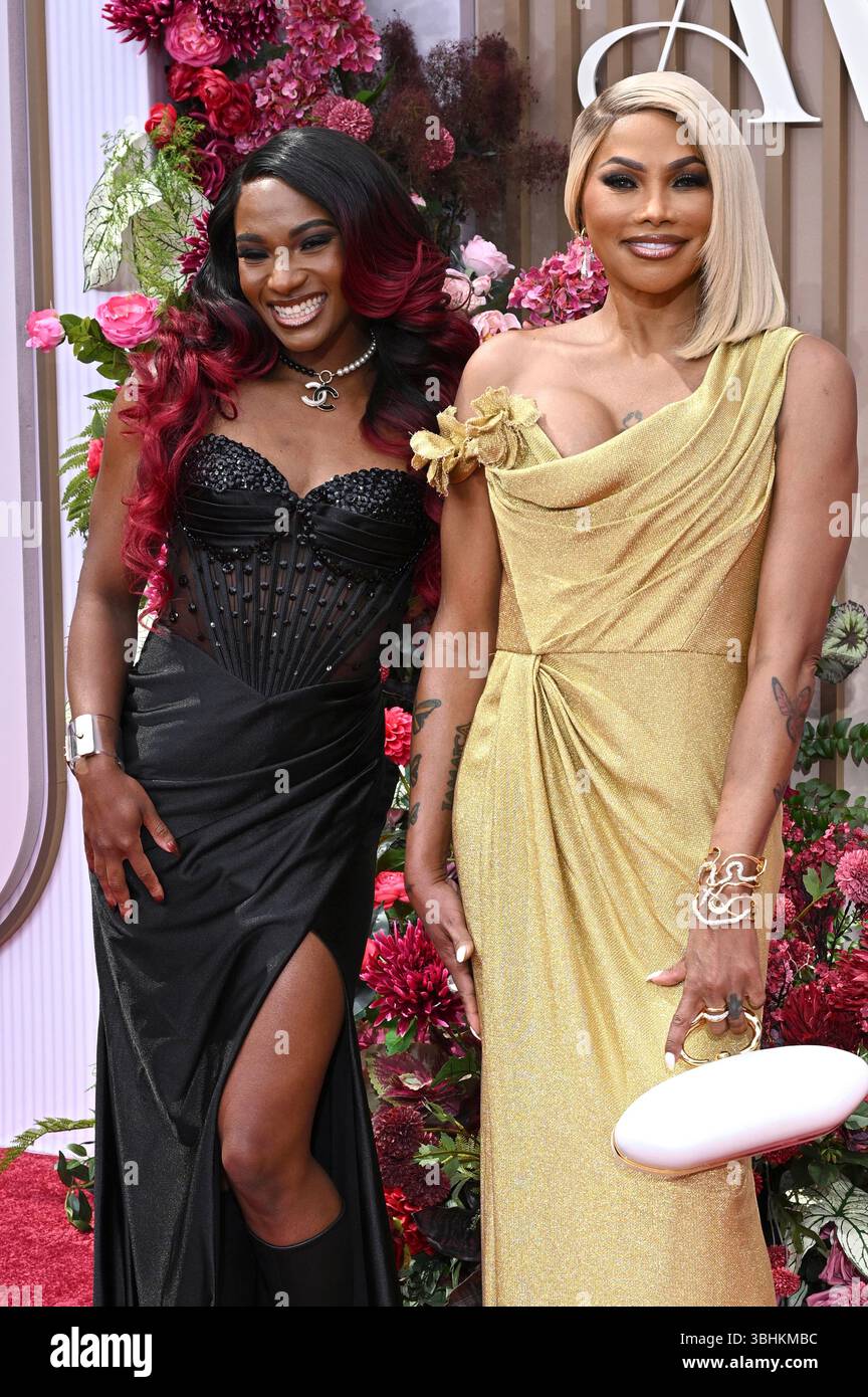 Egypt Denton und Sandra Denton bei der Verleihung der 25. BET Awards ...