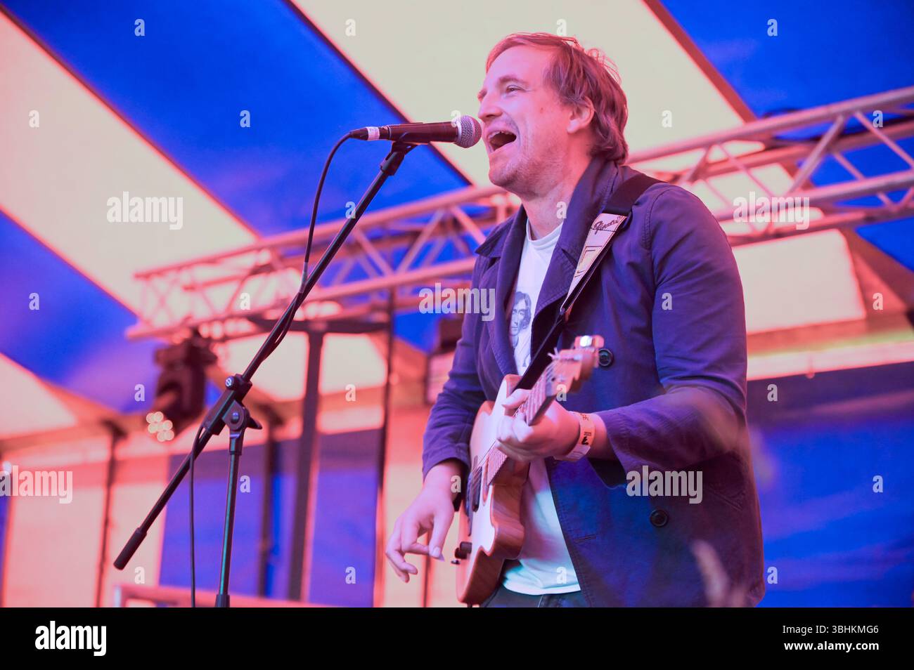 James Walsh of Starsailor Performing at Donny Fest 2025 , Doncaster, UK ...