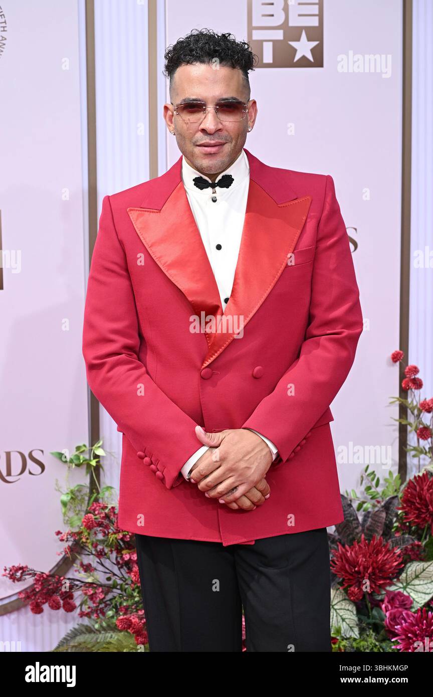 Jason Lee bei der Verleihung der 25. BET Awards 2025 im Peacock Theater ...