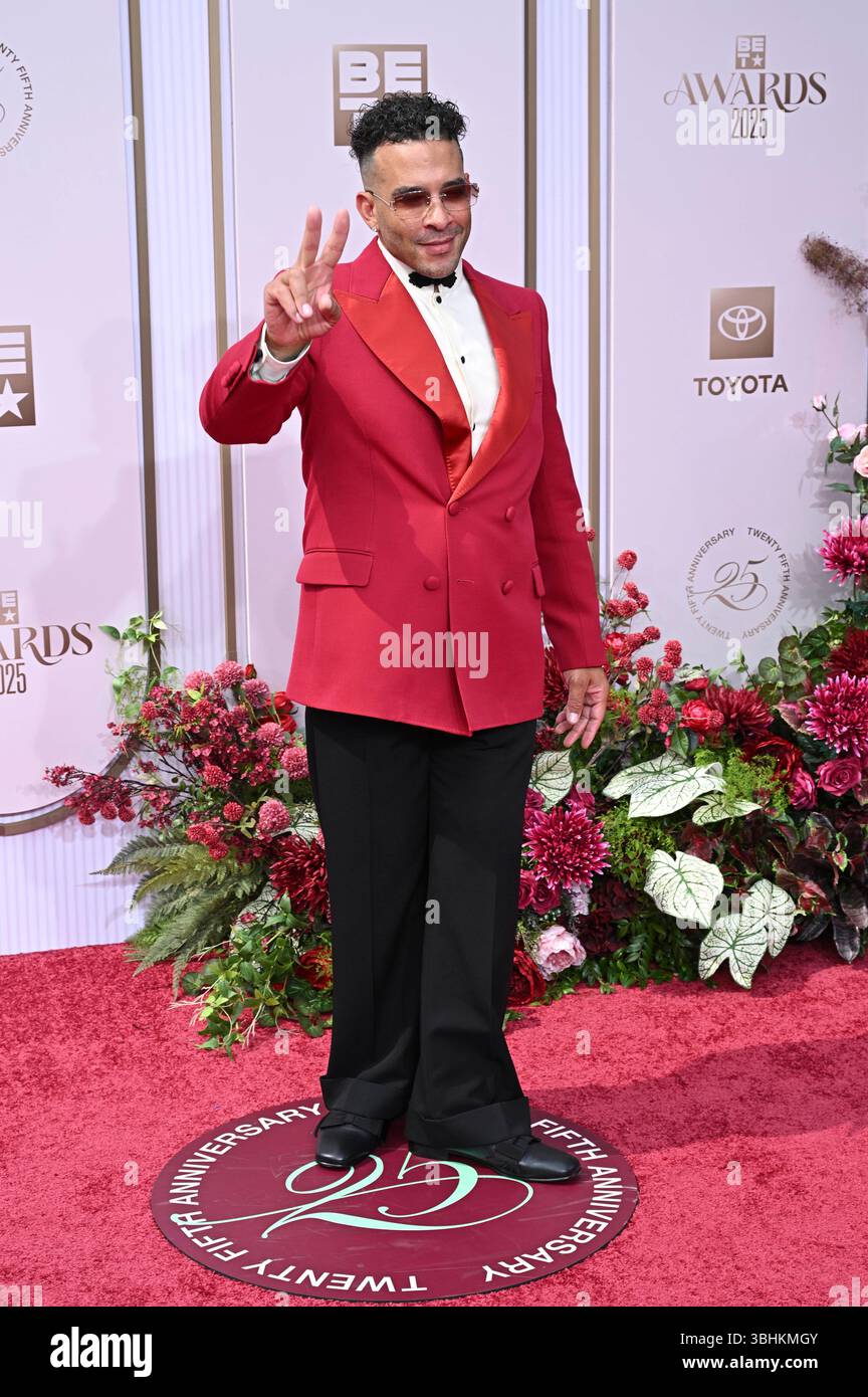 Jason Lee bei der Verleihung der 25. BET Awards 2025 im Peacock Theater ...