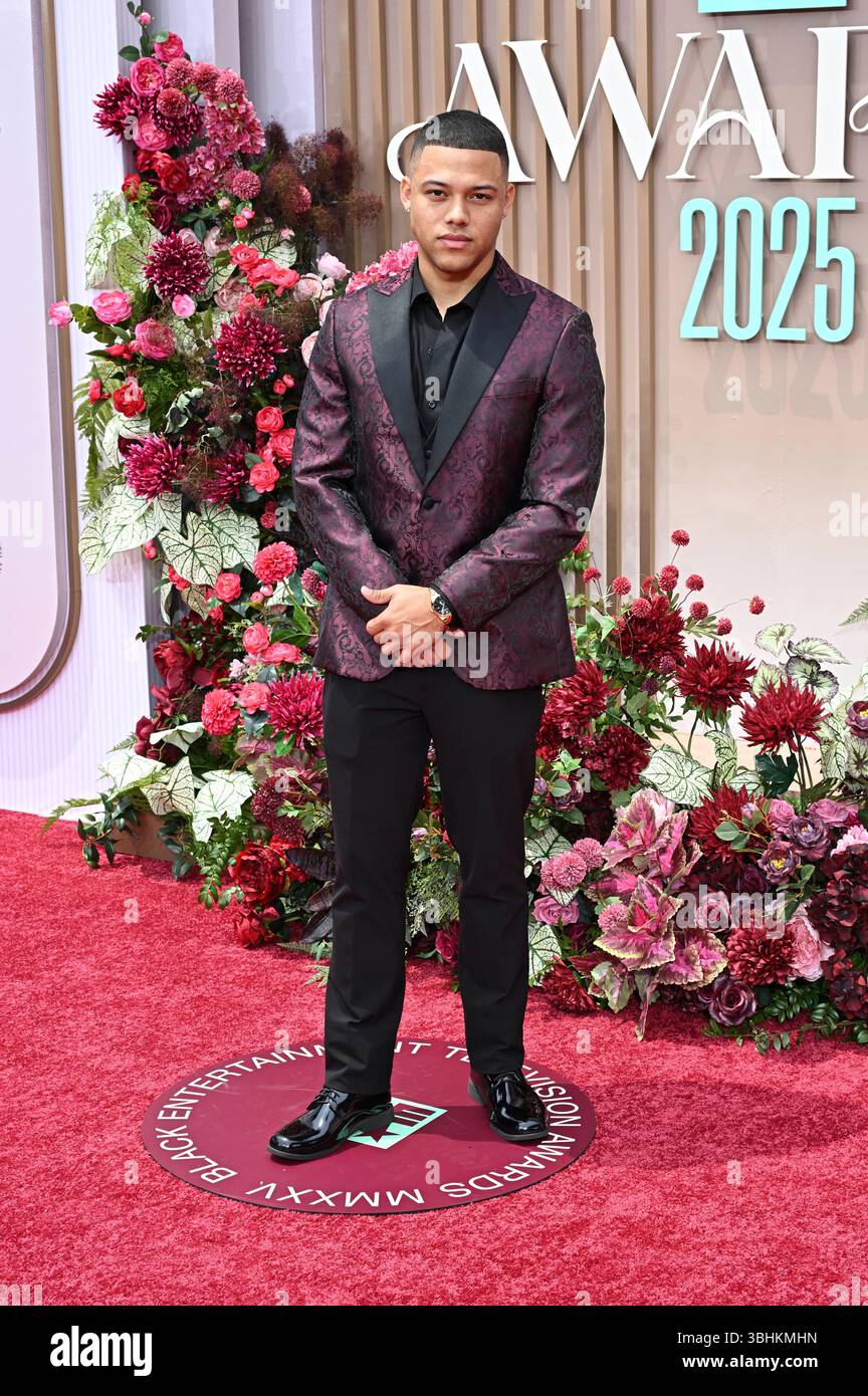 Kane Parks bei der Verleihung der 25. BET Awards 2025 im Peacock ...