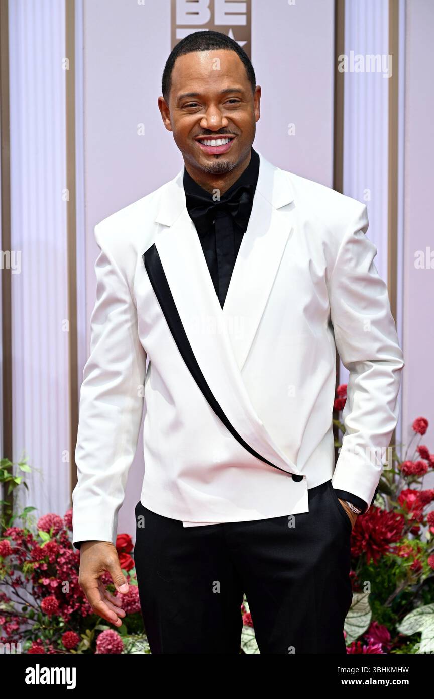 Terrence J bei der Verleihung der 25. BET Awards 2025 im Peacock ...