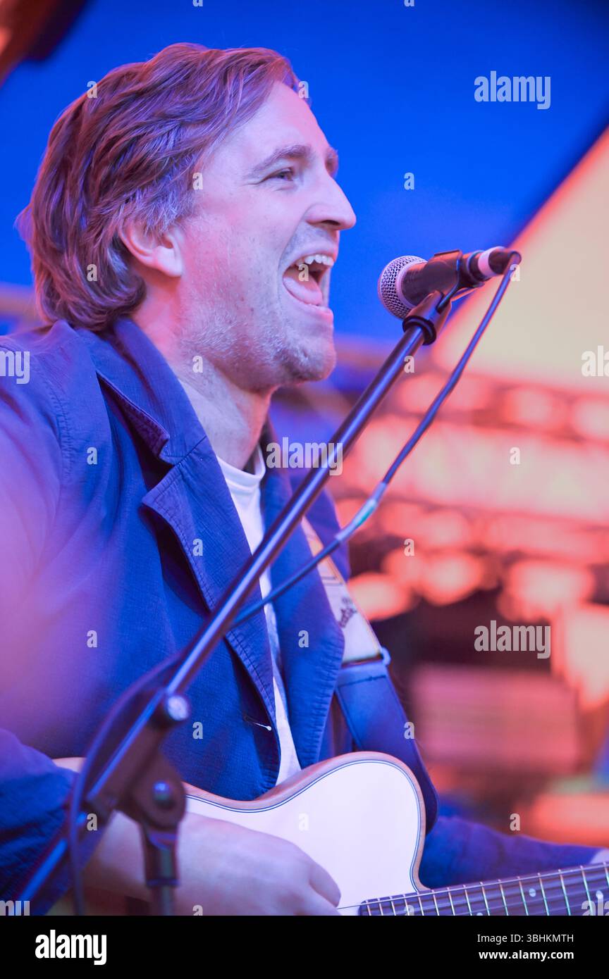 James Walsh of Starsailor Performing at Donny Fest 2025 , Doncaster, UK ...
